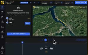 AvoMap : Créez des vidéos 3D de vos parcours avec route animée